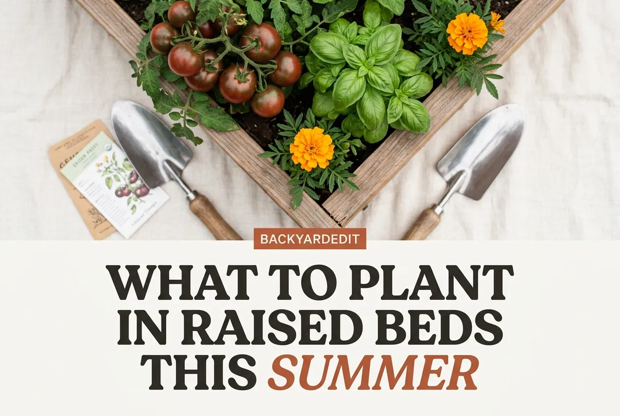 What to Plant in Raised Garden Beds in Summer 2026
